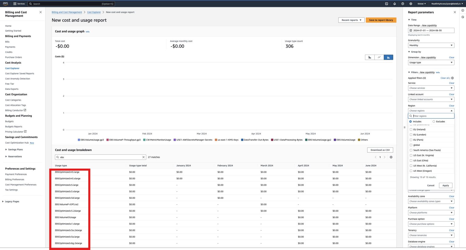 EBS Cost Control - Guide To Locating *Actual* EBS Costs - Datafy