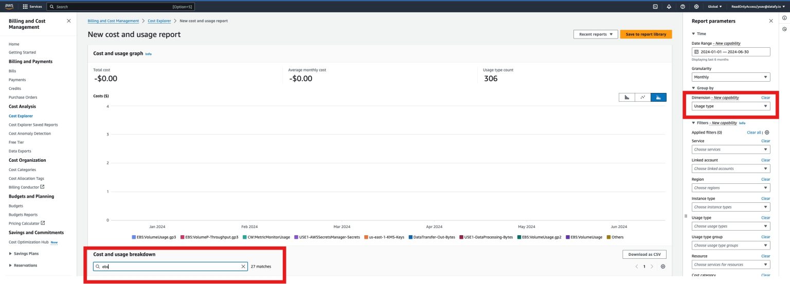 EBS Cost Control - Guide To Locating *Actual* EBS Costs - Datafy